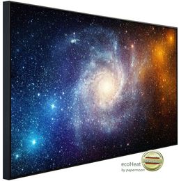 papermoon Infrarotheizung Universe Stars Nebula Galaxy., sehr angenehme Strahlungswärme, bunt