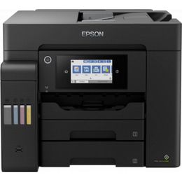 Epson EcoTank ET-5800 Multifunktionsdrucker, (WLAN (Wi-Fi), Wi-Fi Direct), schwarz