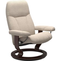 stressless® Relaxsessel Consul, mit Classic Base, Größe L, Gestell Braun, beige