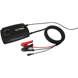 CTEK PRO25S Batterie-Ladegerät (Integrierter Temperatursensor für maximales Ladeergebnis), schwarz