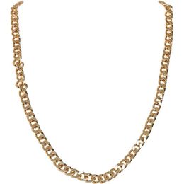 Urban Classics Edelstahlkette Unisex Long Basic Necklace, goldfarben