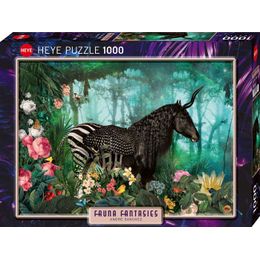 Heye Puzzle Equpidae / Fauna Fantasies, 1000 Puzzleteile, Made in Germany, bunt