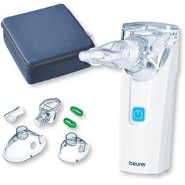 Beurer Inhalationsgerät IH 55, Set 7-tlg., ideal für unterwegs, weiß