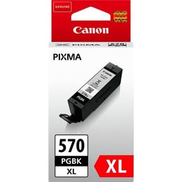 Canon PGI-570XL PGBK Tintenpatrone (original Druckerpatrone 570 schwarz XL), schwarz
