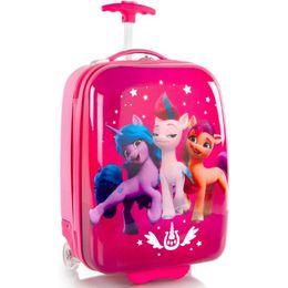 Heys Kinderkoffer My Little Pony pink, 46 cm, 2 Rollen, Kindertrolley Kinderreisegepäck Handgepäck-Koffer, rosa