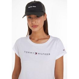 Tommy Jeans Baseball Cap TJW SPORT CAP mit gesticktem Tommy Hilfiger Schriftzug, schwarz