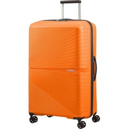American Tourister® Hartschalen-Trolley Airconic, 77 cm, 4 Rollen, Reisekoffer Trolley Aufgabegepäck TSA-Zahlenschloss, orange