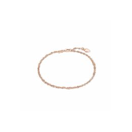 Amor Fußkette mit Anhänger Schmuck Geschenk Silber 925 Körperschmuck, goldfarben|silberfarben