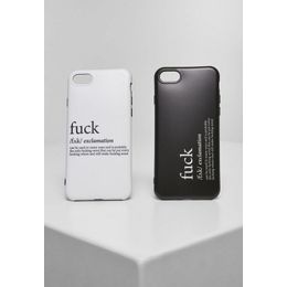 MisterTee Schmuckset Accessoires Fuck I Phone 6/7/8 Phone Case Set (1-tlg), schwarz