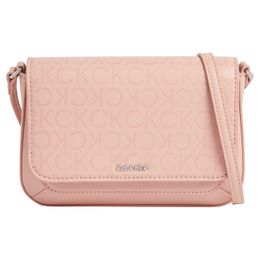 Calvin Klein Umhängetasche CK MUST CROSSBODY EPI MONO, mit Logoprint Handtasche Damen Tasche Damen Recycelte Materialien, rosa