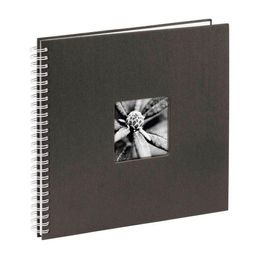 Hama Fotoalbum Hama Spiral-Album "Fine Art", 36x32 cm, 50 weiße Seiten, Schwarz, schwarz