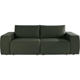LOOKS by Wolfgang Joop Big-Sofa LooksII, geradlinig und komfortabel, grün
