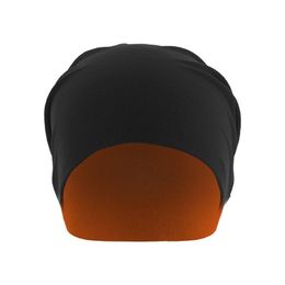 MSTRDS Beanie Accessoires Jersey Beanie reversible (1-St), schwarz