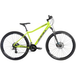 SIGN Mountainbike, 27 Gang Shimano ACERA RD-T3000 Schaltwerk, für Damen und Herren, grün