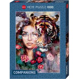 Heye Puzzle Steadfast Heart / Companions, 1000 Puzzleteile, Made in Germany, bunt
