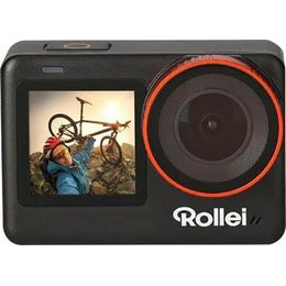 Rollei Action One Camcorder (4K Ultra HD, WLAN (Wi-Fi), schwarz