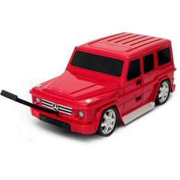 Packenger Hartschalen-Trolley Mercedes-Benz G63, 4 Rollen, Kinderreisegepäck Kindertrolley Handgepäck-Koffer, rot