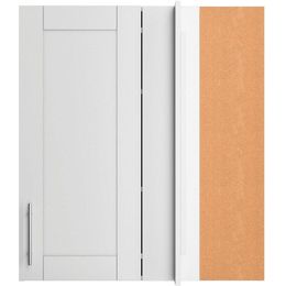 Optifit Eckhängeschrank Ahus Breite 80 x 45 cm, weiß