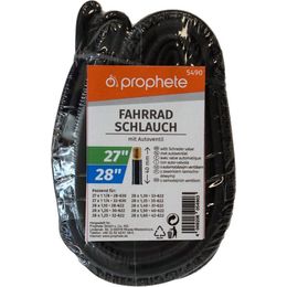 Prophete Fahrradschlauch Fahrradschlauch, 28 Zoll (71,12 cm), (Set, 2-St), schwarz