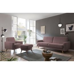 exxpo - sofa fashion Hocker Samso, rosa