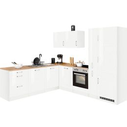 HELD MÖBEL HELD MÖBEL Winkelküche Tinnum, ohne E-Geräte, Stellbreite 240/270 cm, weiß