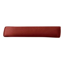 W.Schillig Sofakissen broadway, für den 2,5-Sitzer, Breite 80 cm, rot