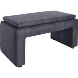 exxpo - sofa fashion Polsterhocker, Breite 100 cm, grau