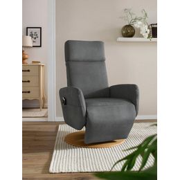 Sit & More sit&more TV-Sessel Kobra, wahlweise mit 2 Motoren, 2 Motoren und Akku oder mit 2 Motoren, grau