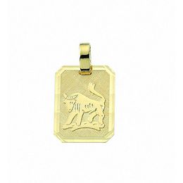 Adelia´s Adelia´s Kette mit Anhänger 333 Gold Sternzeichen Anhänger Stier, Schmuckset - Set mit Halskette, goldfarben