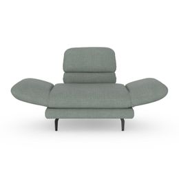 DOMO collection Sessel Padova, wahlweise mit Arm- und Rückenfunktion, grün