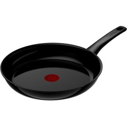 Tefal Bratpfanne Renew On Black, Aluminium (1-tlg), umweltfreundlich, recycelt, Thermo-Signal, geeignet für Induktion, schwarz