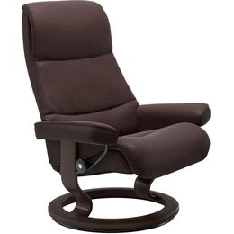 stressless® Relaxsessel View, mit Classic Base, Größe S,Gestell Wenge, braun