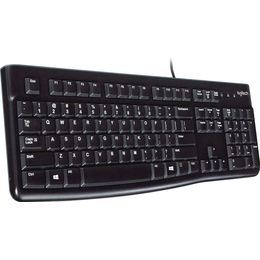 Logitech Keyboard K120 - DE-Layout PC-Tastatur (Nummernblock), schwarz