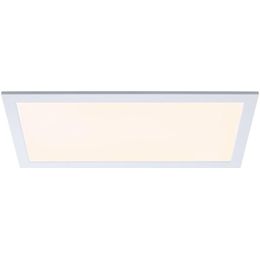 Paulmann LED Panel Amaris, LED fest integriert, Warmweiß, weiß