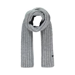 Lerros Strickschal Lerros Schal, Rippstrick, grau