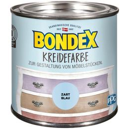 BONDEX Kreidefarbe KREIDEFARBE, zur Gestaltung von Möbelstücken, 0,5 l, blau