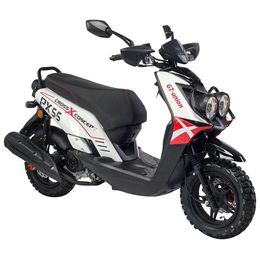 Gt Union Motorroller PX 55 Cross-Concept, 50 ccm, 45 km/h, Euro 5, rot|schwarz|weiß