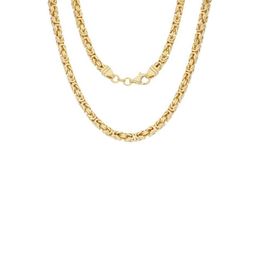 Firetti Kette ohne Anhänger Schmuck Geschenk Silber 925 Halsschmuck Halskette Königskette, gelb|goldfarben