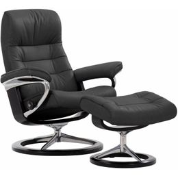 stressless® Relaxsessel Opal (Set), mit Signature Base, Größe L, mit Schlaffunktion, schwarz