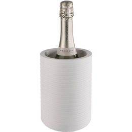 APS Wein- und Sektkühler ELEMENT, auch als Vase nutzbar, Beton, Höhe 19 cm, weiß