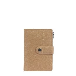 MARGELISCH Geldbörse Corgémont 1, Geldbörse aus recycling Karton, beige