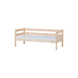 Hoppekids Einzelbett ECO Comfort (Set), mit Rollrost in 8 Farben, wahlweise mit Matratze und Absturzsicherung, beige