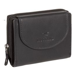 Mustang Geldbörse Udine leather wallet top opening, im praktischen Format, schwarz