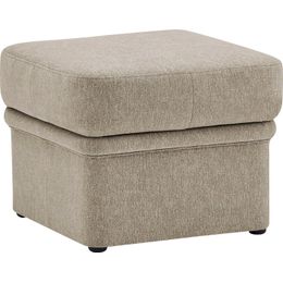 VILLA BECK Hocker Lugano (1 St), mit aufklappbarer Sitzfläche, Sitzhöhe 49 cm, beige