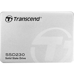 Transcend SSD230S 1TB interne SSD (1 TB) 2,5" 560 MB/S Lesegeschwindigkeit, 500 MB/S Schreibgeschwindigkeit, silberfarben