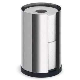 Blomus Toilettenpapierhalter WC-Rollenhalter -NEXIO- poliert, silberfarben