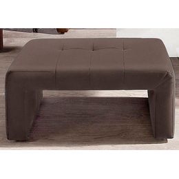 exxpo - sofa fashion Polsterhocker, Breite 100 cm, braun