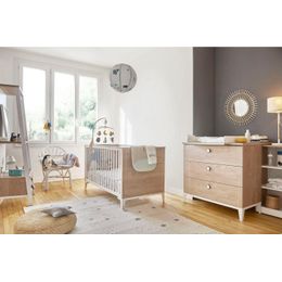 Galipette Kinderregal MARCEL, 1-tlg., Mehrzweckregal, Stütze aus Massivholz, beige