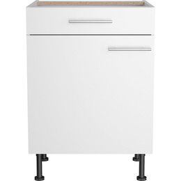 Optifit Unterschrank Klara Breite 60 cm, weiß