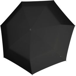 Knirps® Taschenregenschirm T.020 small manual, black, schwarz